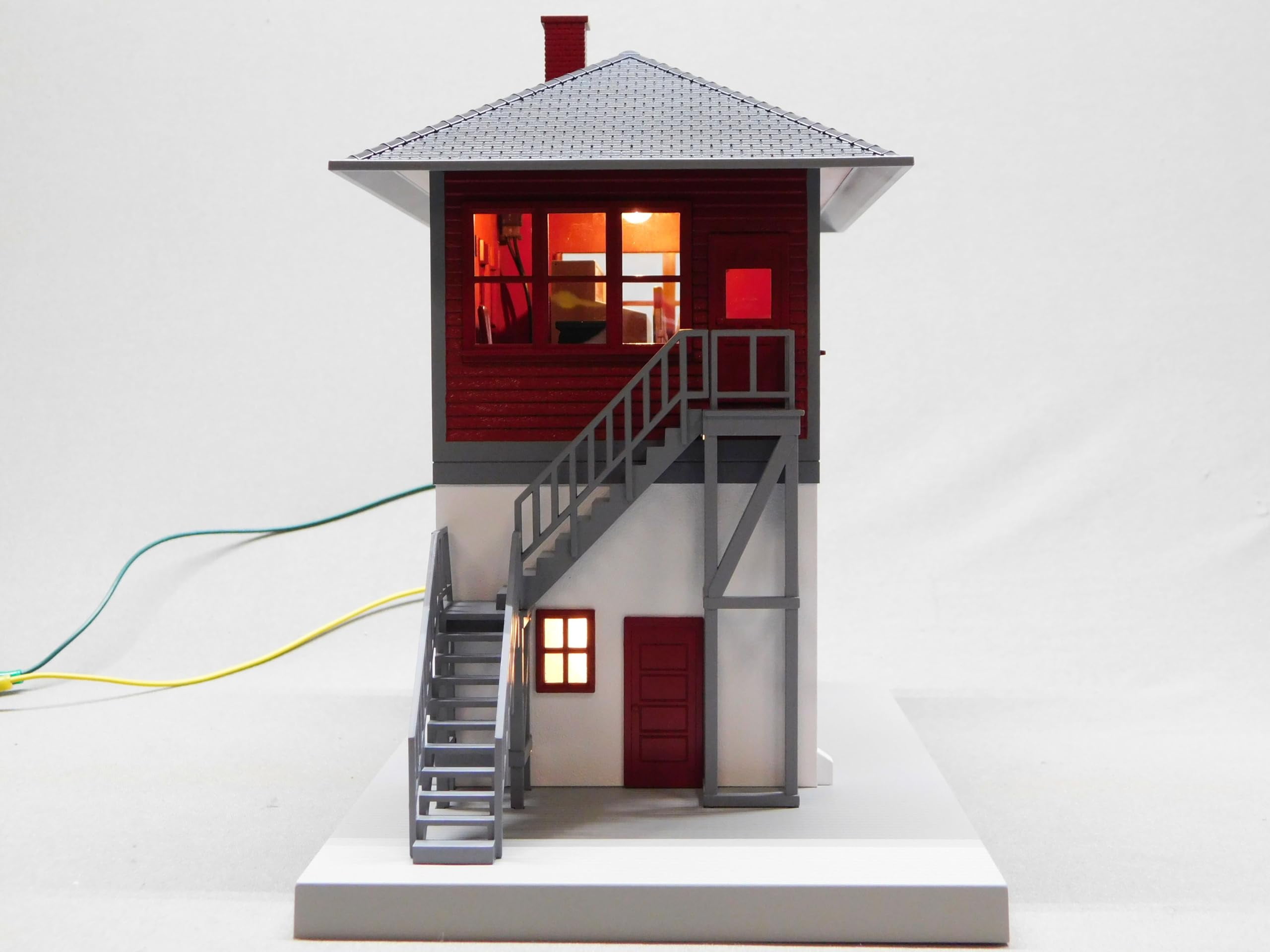 M.T.H. Electric Trains MTH Blue Island Switch Tower O Gauge 30-90675 ...