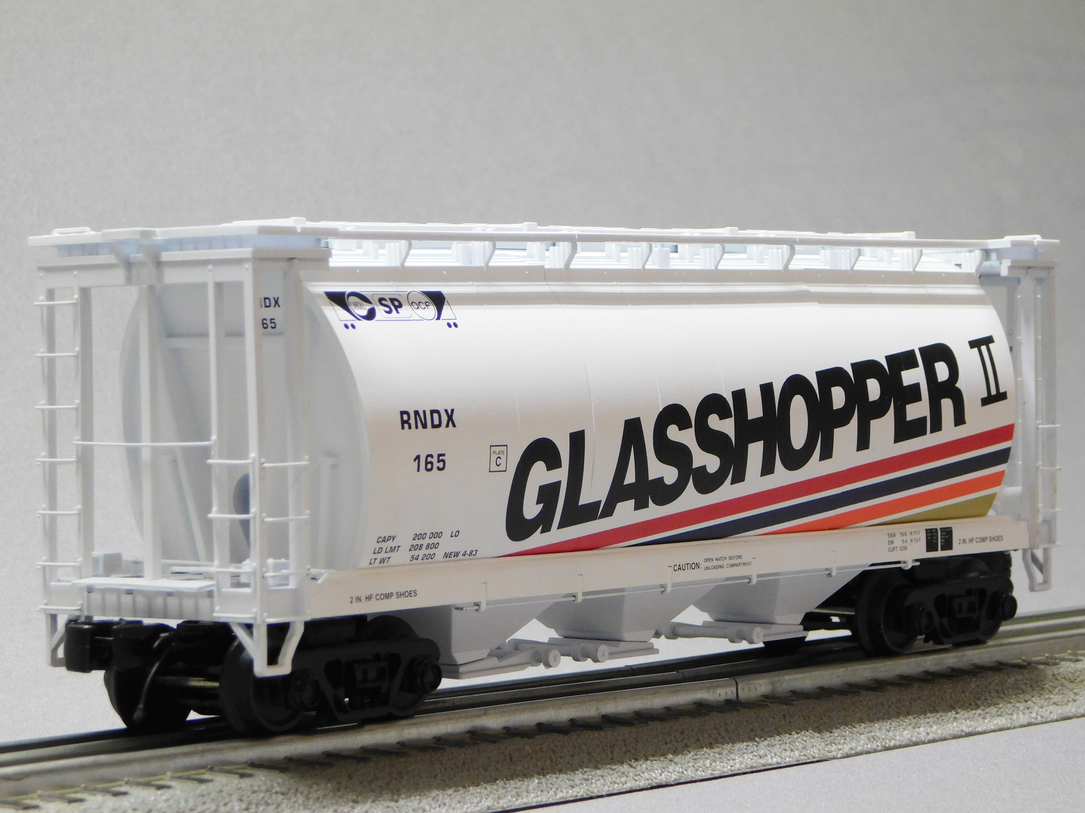 M.T.H. Electric Trains MTH PREMIER GLASSHOPPER II 3-BAY CYLINDRICAL ...