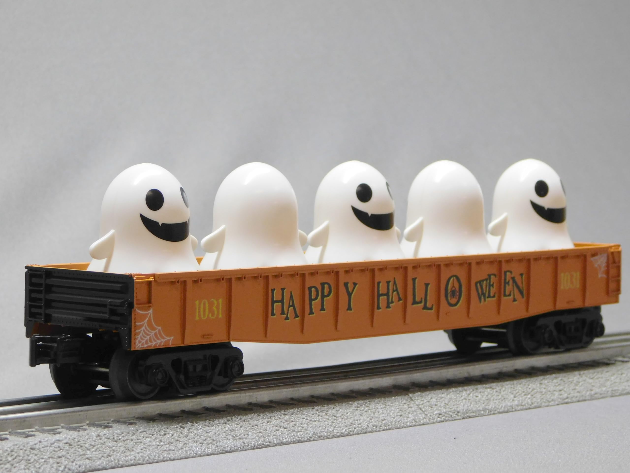 M.T.H. Electric Trains MTH RAILKING Halloween Gondola CAR with ...