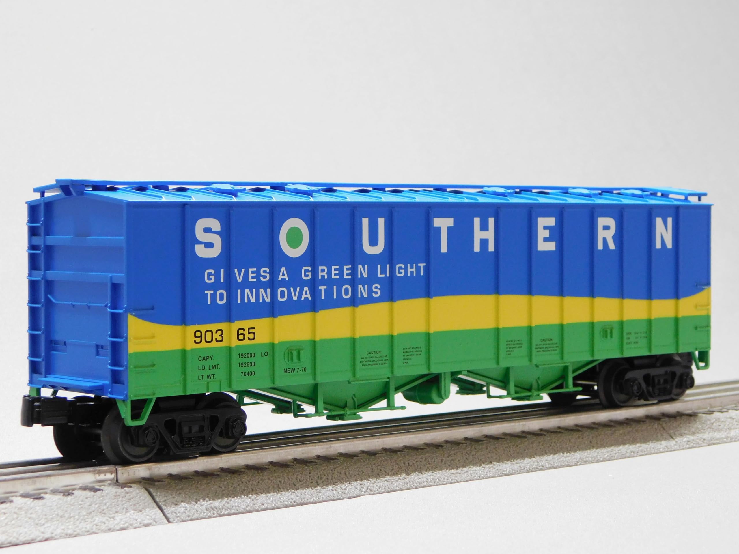 M.T.H. Electric Trains MTH RAILKING Southern AIRSLIDE Hopper CAR O ...