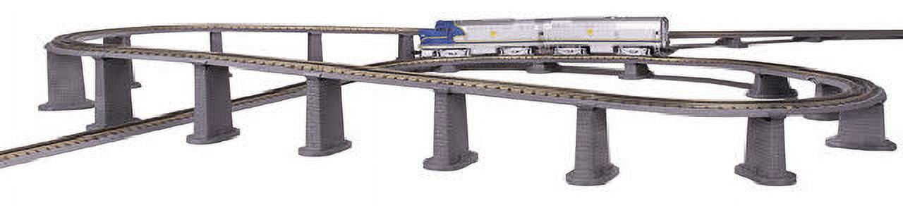 MTH 40-1033 Realtrax 24 Piece Graduated Trestle Set - Walmart.com
