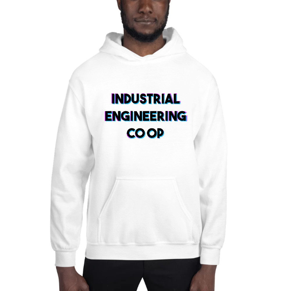 M Tri Color Industrial Engineering Co Op Hoodie Pullover Sweatshirt By Undefined Gifts - Walmart.com