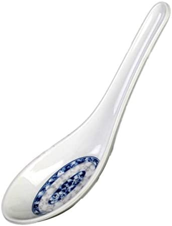M.V. Trading M7003DLV Asian Melamine Soba, Rice Spoons/Chinese Won Ton ...