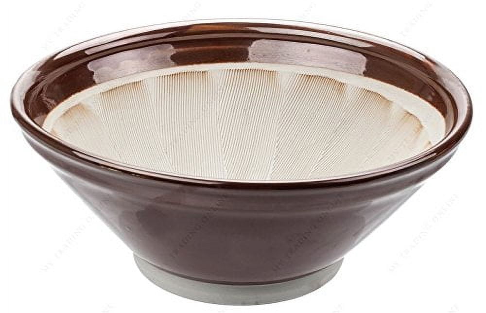 M.V. Trading MV0314AS43 Japanese Ceramic Suribachi Set, 9½-Inch ...