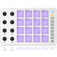 M-Wave Midi Controller – Bluetooth USB Pad – 16 Drum Pads, 8 Knobs ...