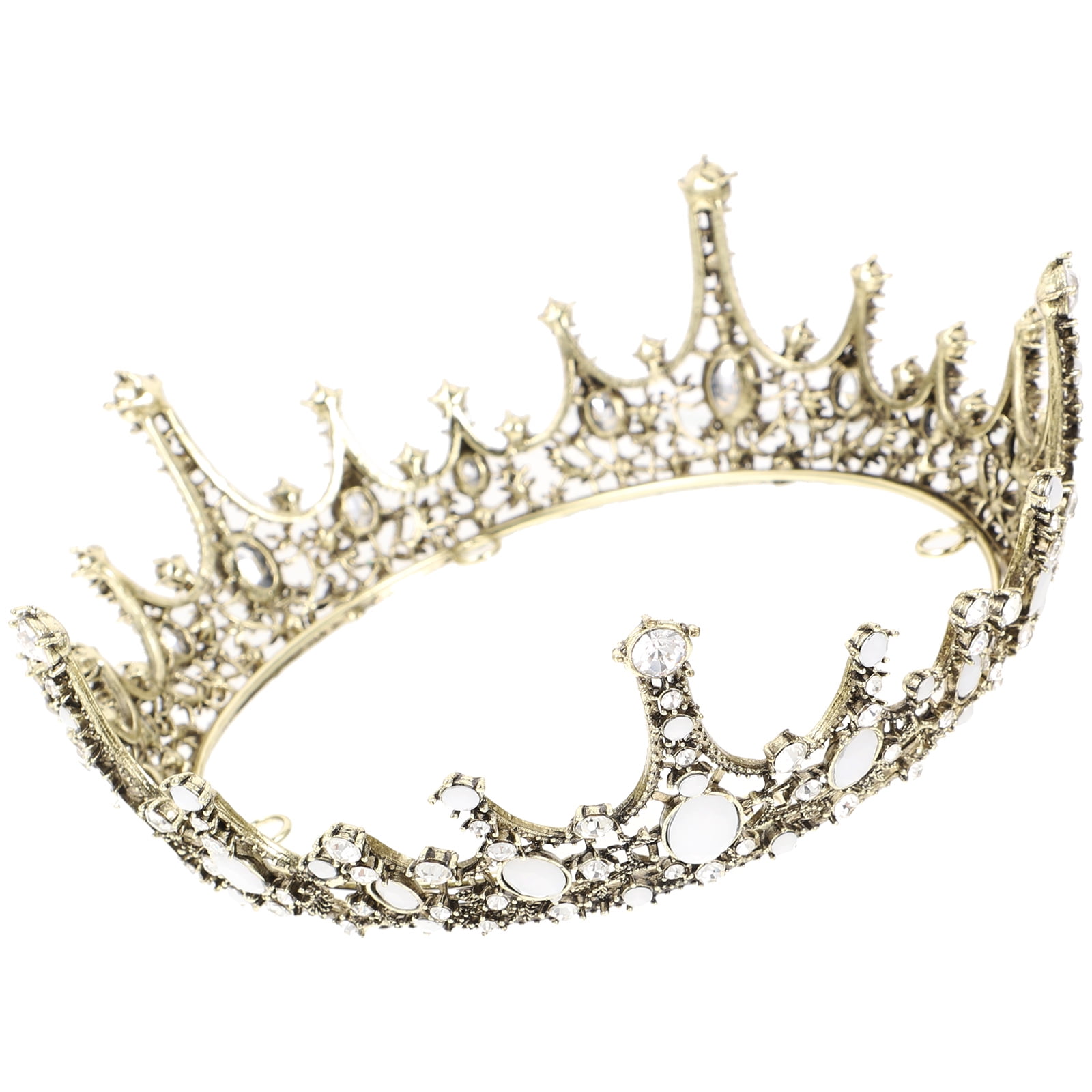 M Women Tiara Wedding Bridal Headpiece for Bride Diamond Princess Miss ...
