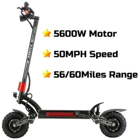 ZonDoo ZO01 Plus Electric Scooter- 6000W, 60V, 60 Miles Range, Folding ...