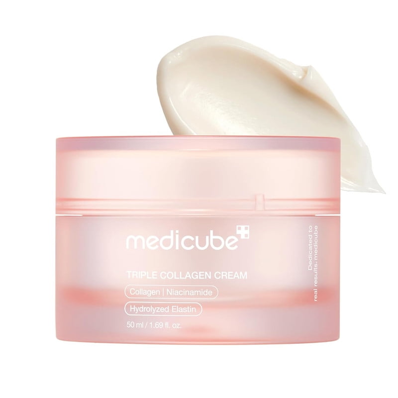 M_edicu Triple Collagen Cream - Hydrating & Firming Moisturizer with ...