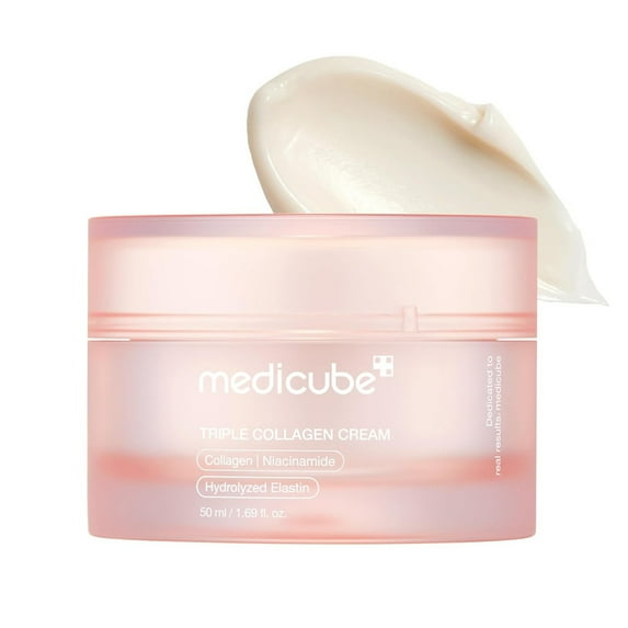 M_edicu Triple Collagen Cream , Premium Elastin, Shea Butter - Wrinkle ...
