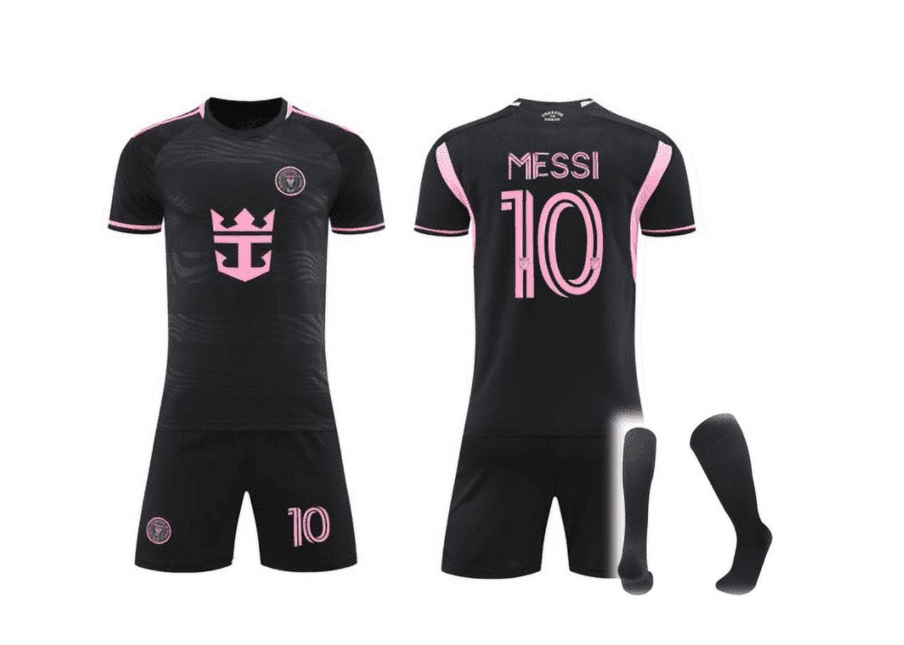 M_essi Miami Number 10# Soccer jersey Sports Shirt Football T-shirt ...