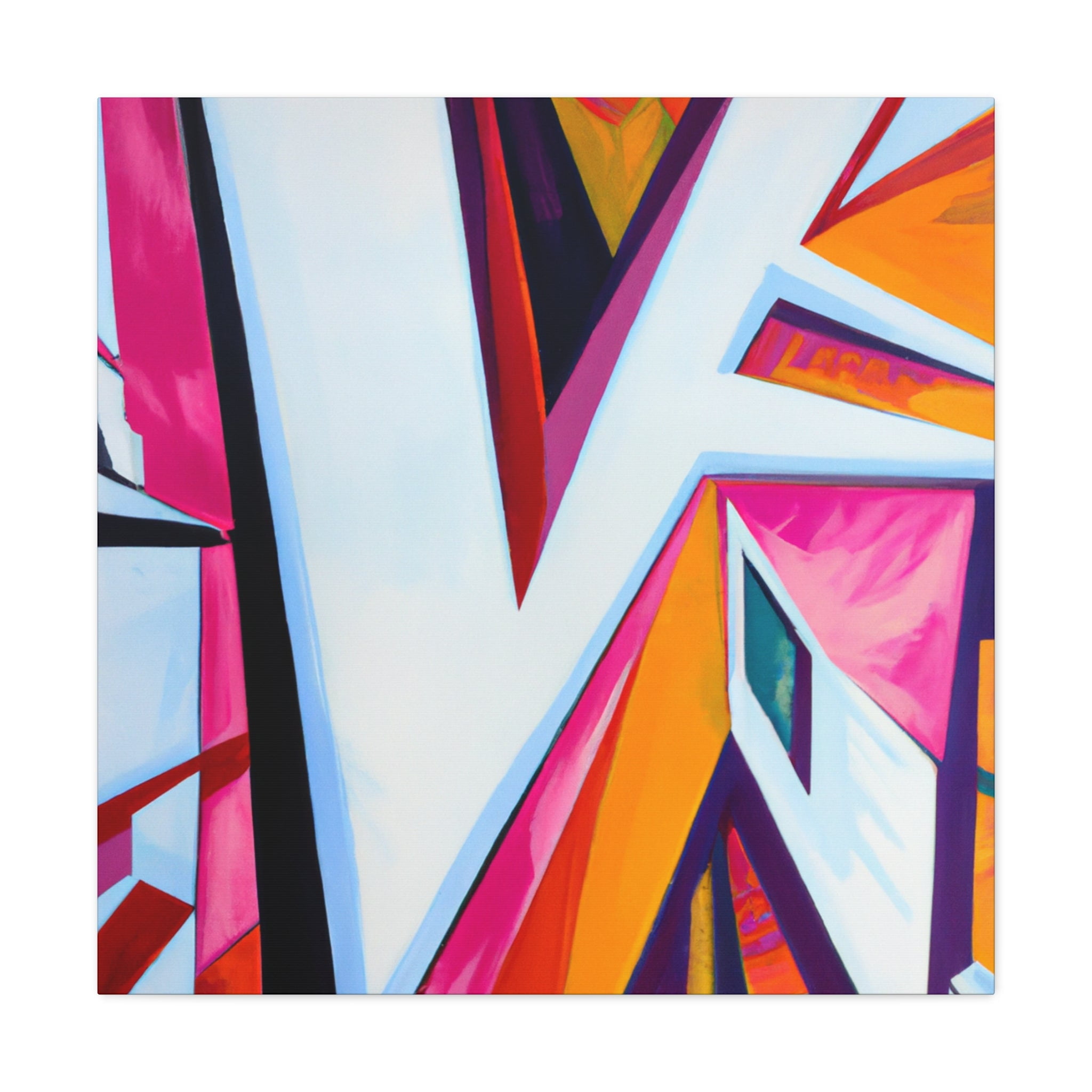 "M in Deco Splendor" - Canvas - Walmart.com