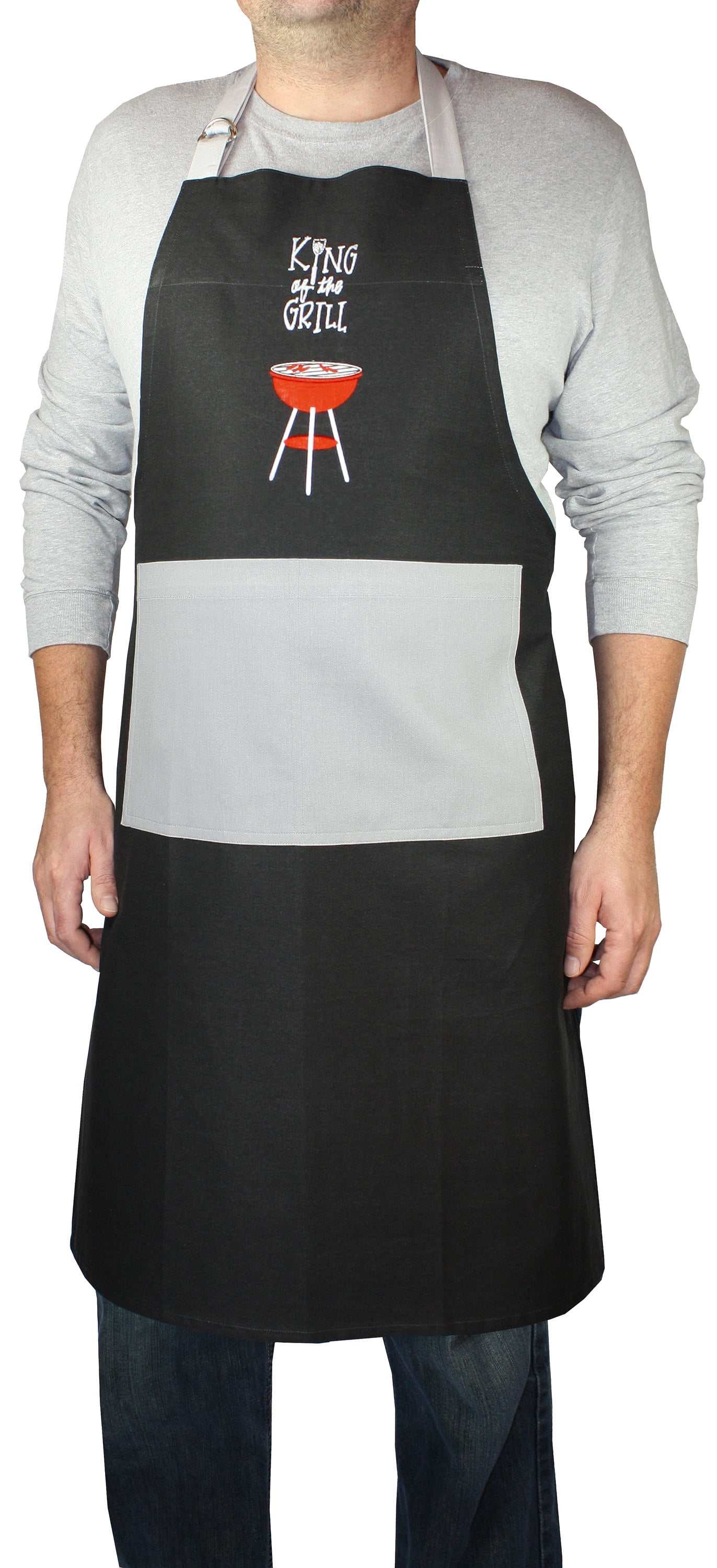 MÜkitchen Designer Print Chef Apron - King of the Grill - Walmart.com