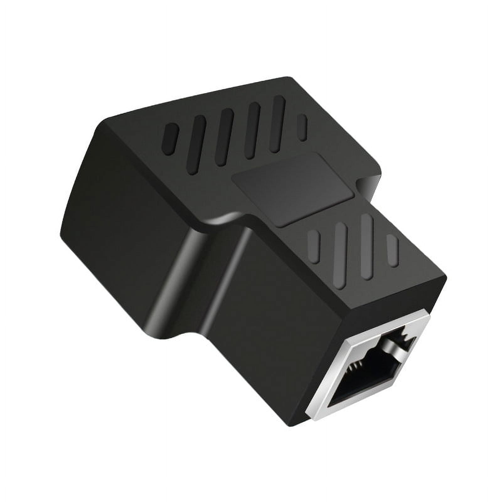 M'lis 1 To 2 Ethernet Cable Splitter RJ45 Extender - Walmart.com