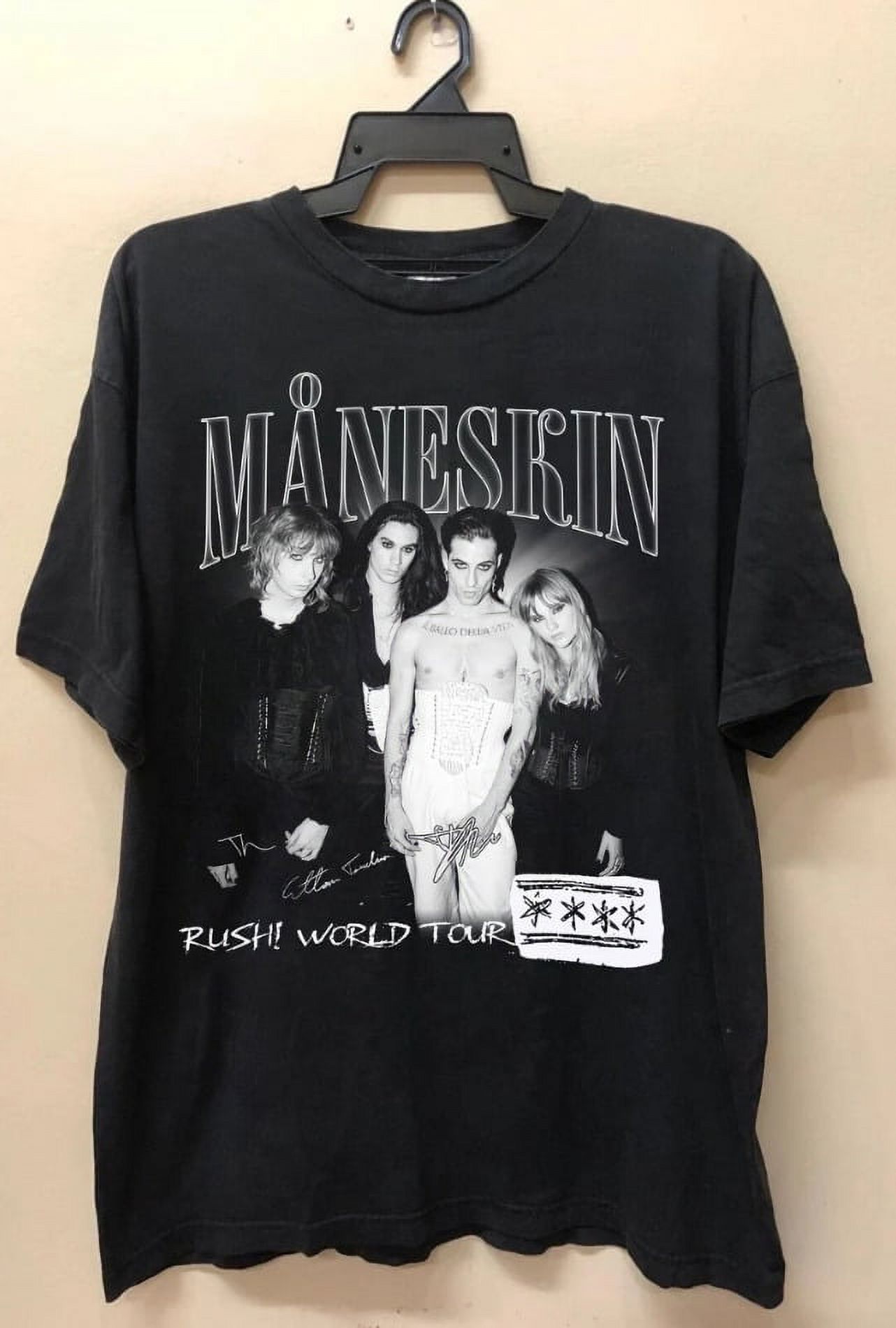 Måneskin Rock Band T-Shirt , Måneskin fans, Måneskin tour 2023 Gift - Walmart.com