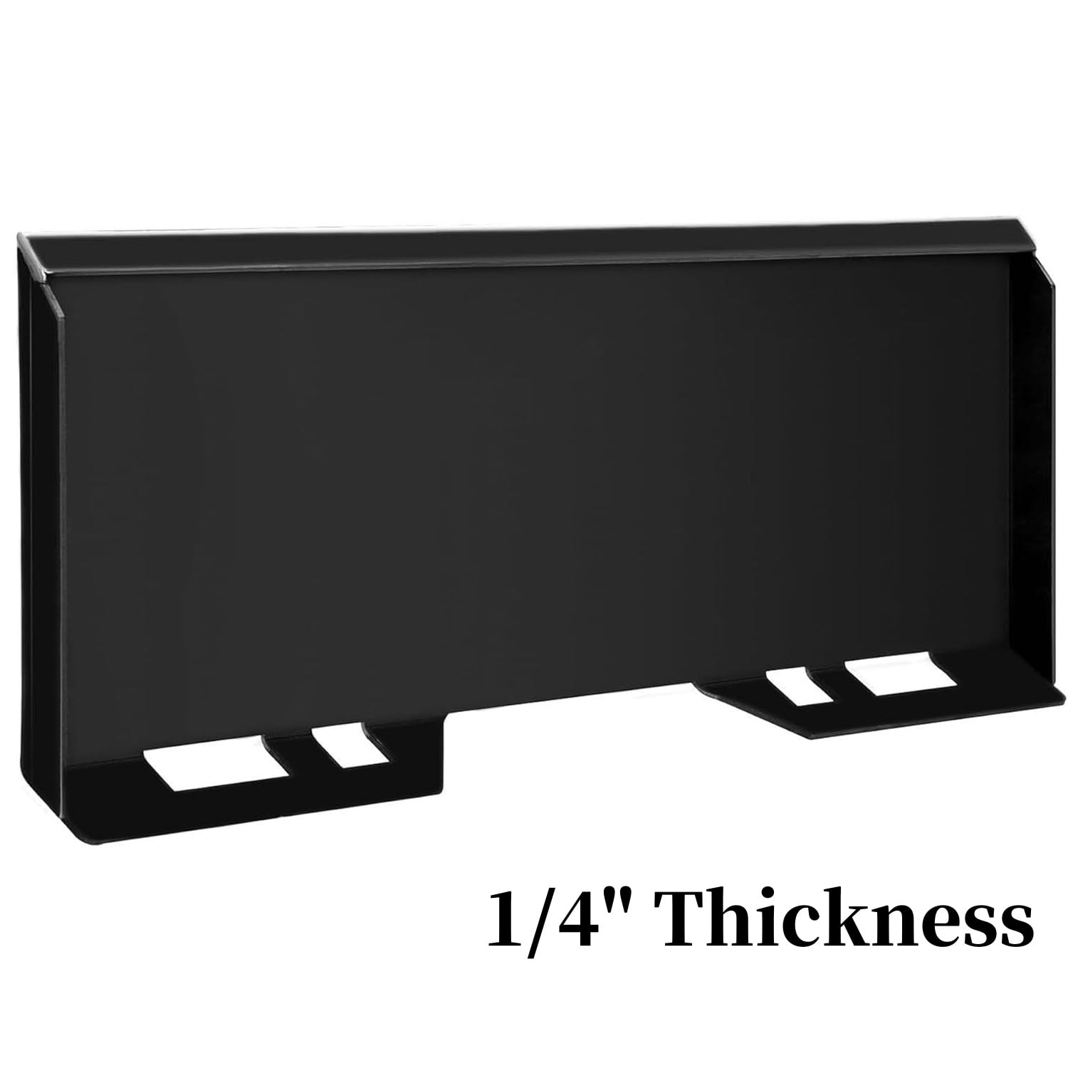 M optimized 1/4 Inch Quick Attach Plate Heavy Duty Steel Skid Steer ...