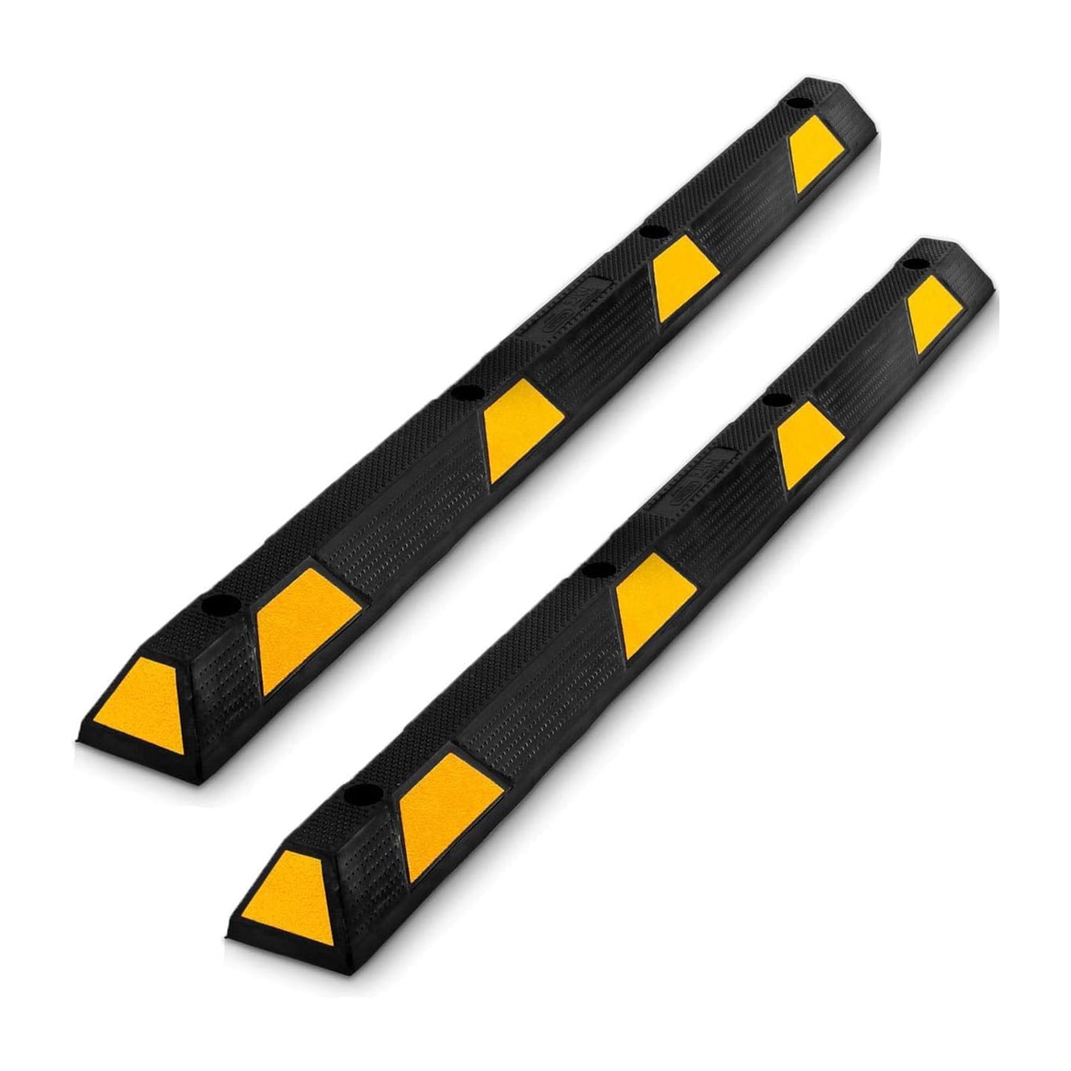 M optimized 1 Pack Curb Parking Garage Floor Stopper, 72" Heavy Duty ...