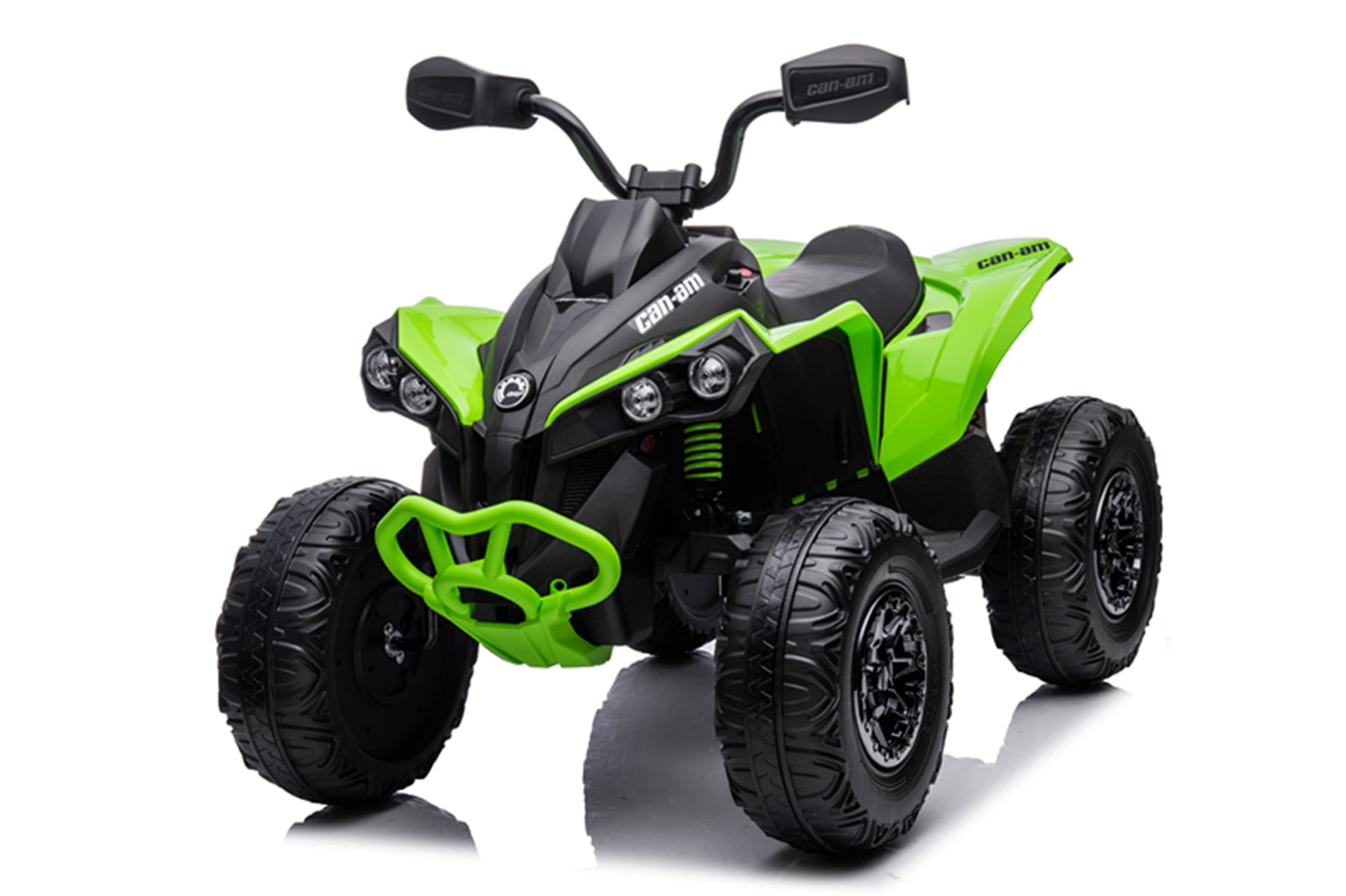 M optimized 12V Kids Ride on ATV, Ride on Toy Car Bombardier Licensed 4 ...