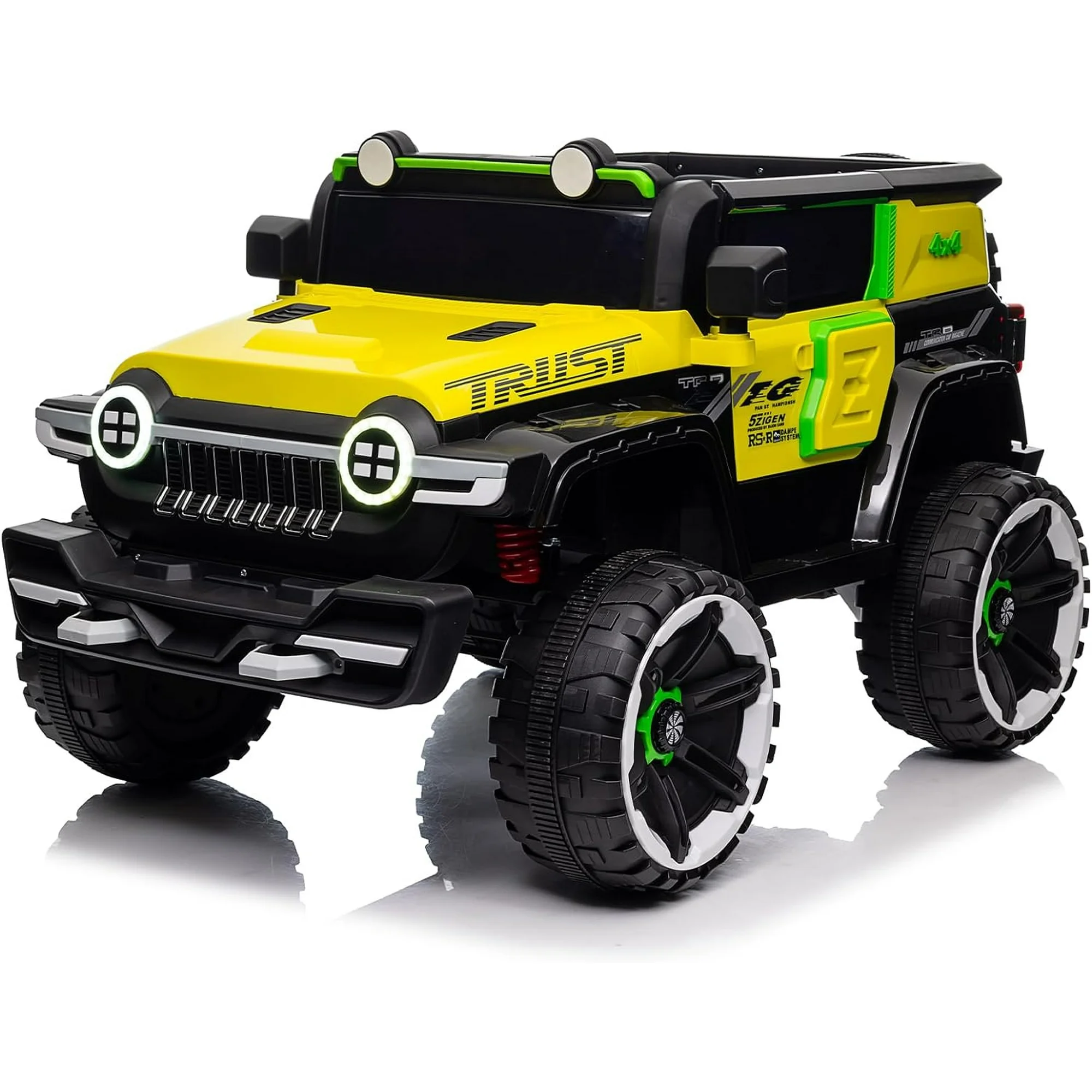 M optimized 12V Kids Ride on Truck Battery Powered Electric Car with ...