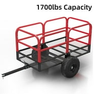Polar Trailer LG 1300 Lawn & Garden Utility Trailer with Heavy-Duty ...