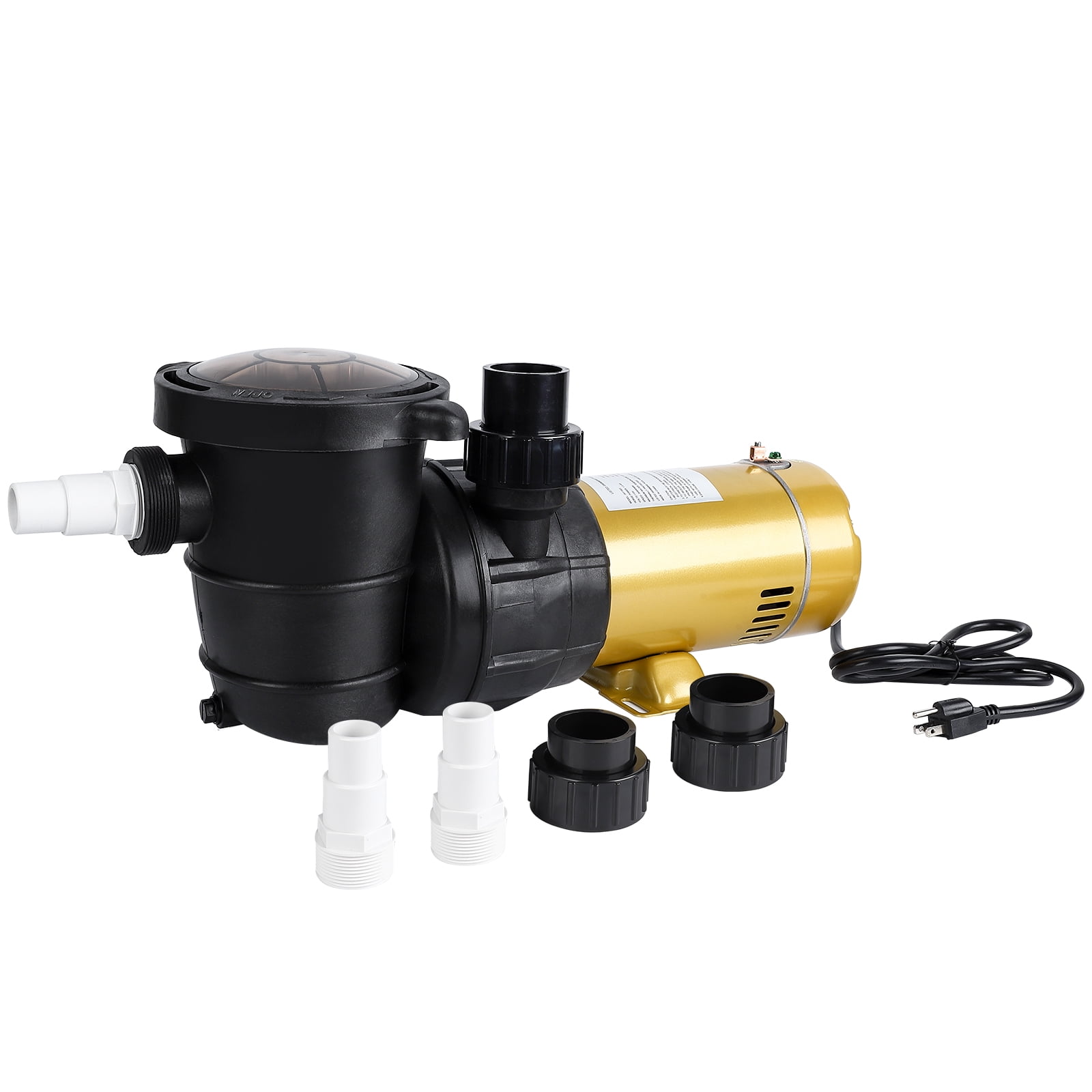 M optimized 2/3HP Swimming Pool Pump Dual Speed In/Above Ground Water ...