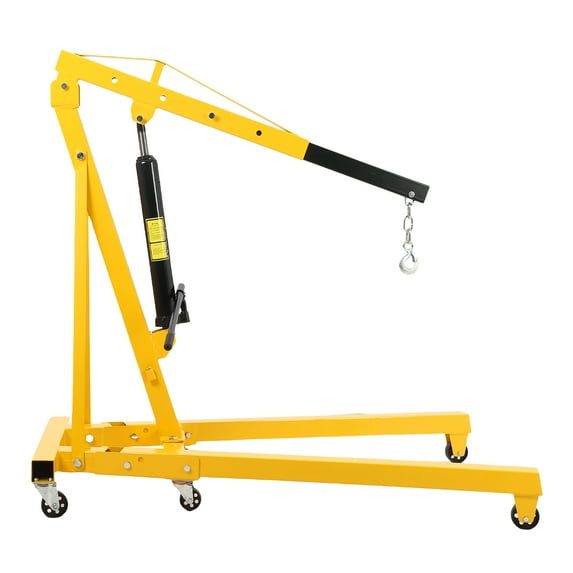 M optimized 2 Ton Engine Hoist 4400lb Folding Cherry Picker Engine ...