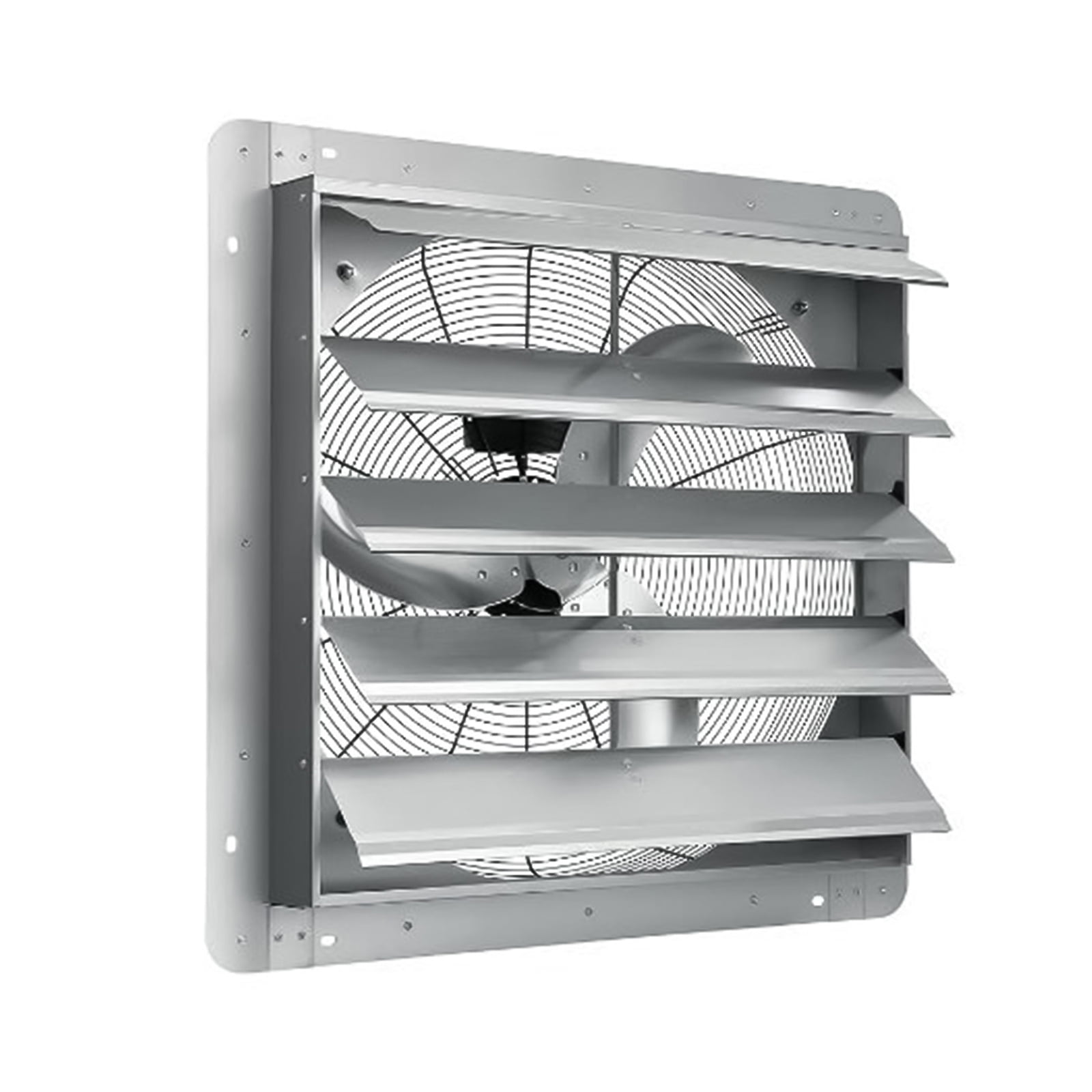 M optimized 24" Aluminum 3500 CFM Shutter Exhaust Fan with 1500 RPM ...