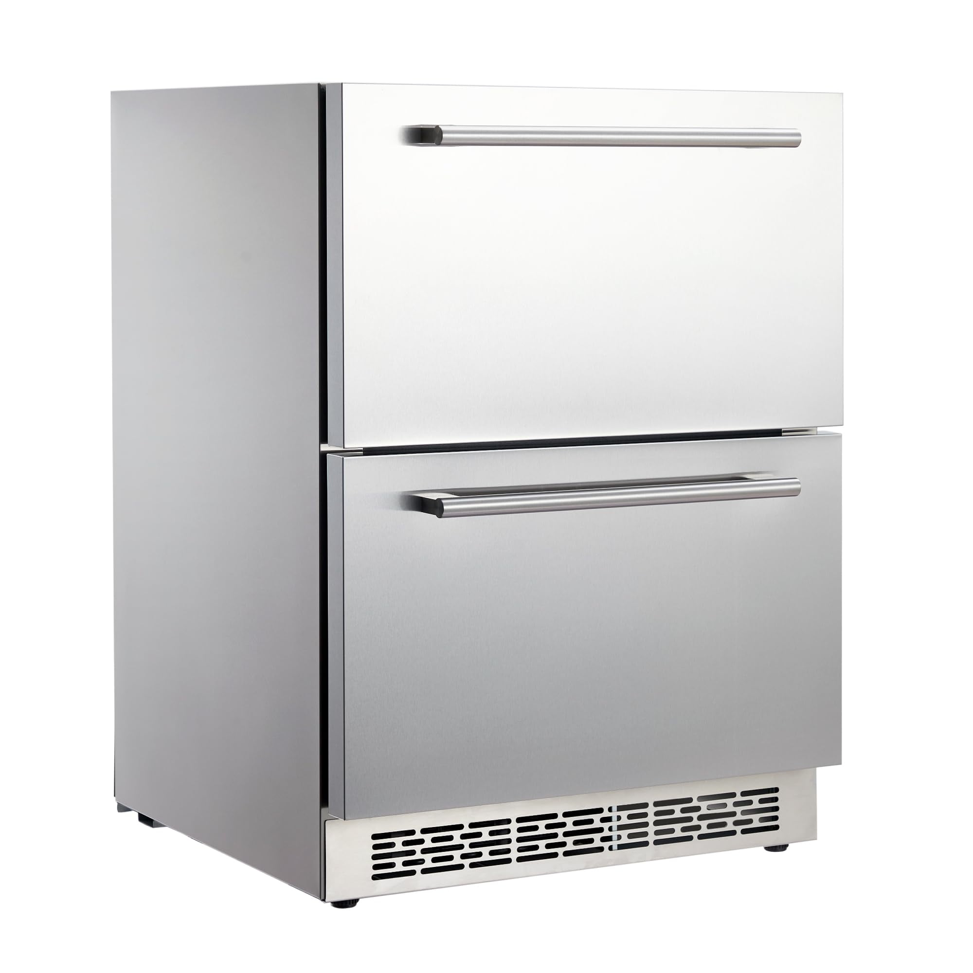 M optimized 24 Inch Beverage Refrigerator 4.95 Cu.Ft Counter Double ...