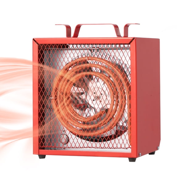 M optimized 240V Fan-Forced Industrial Heater 4800W, Workshop Utility ...