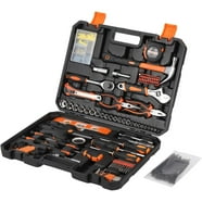 TOPHDY 325-Piece Home Tool Kit, Multi-Purpose Tool Set with Toolbox ...