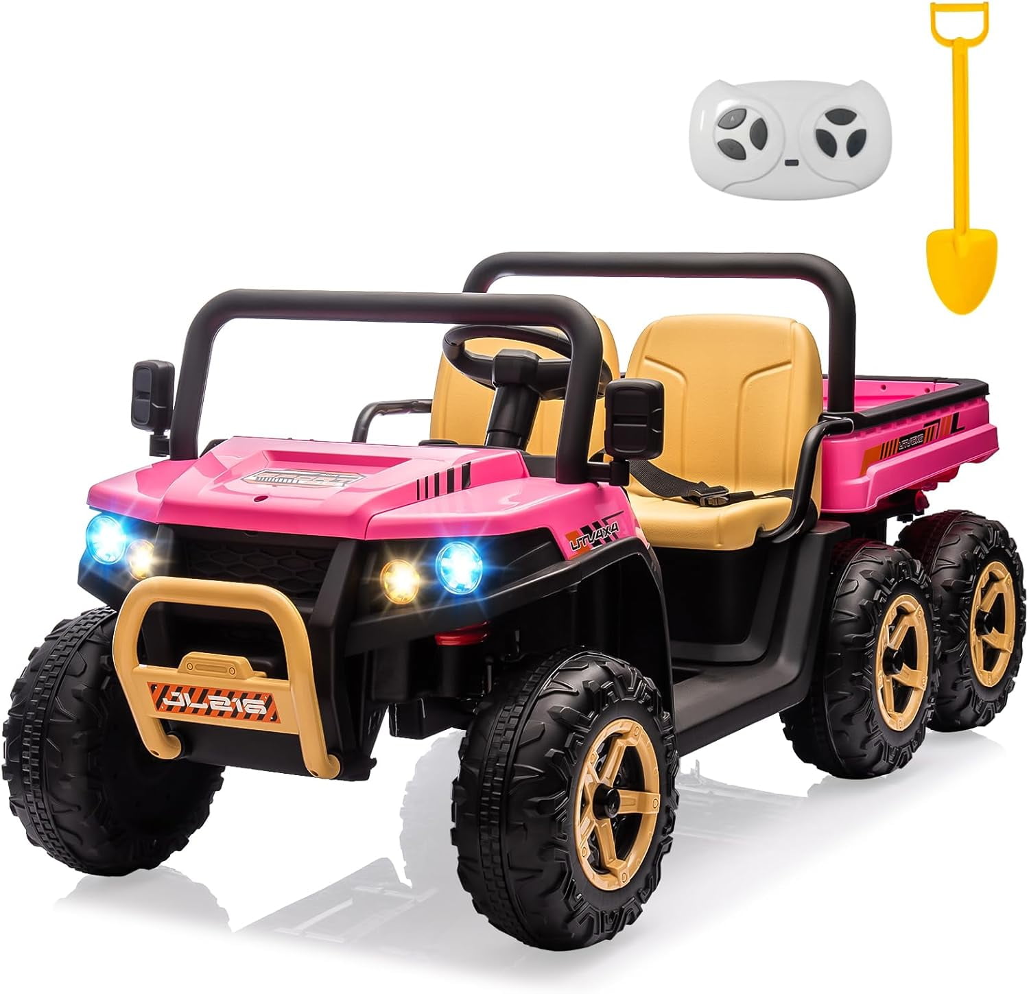 M optimized 24V 2 Seater Ride On Car Dump Truck for Kids w/Parent ...