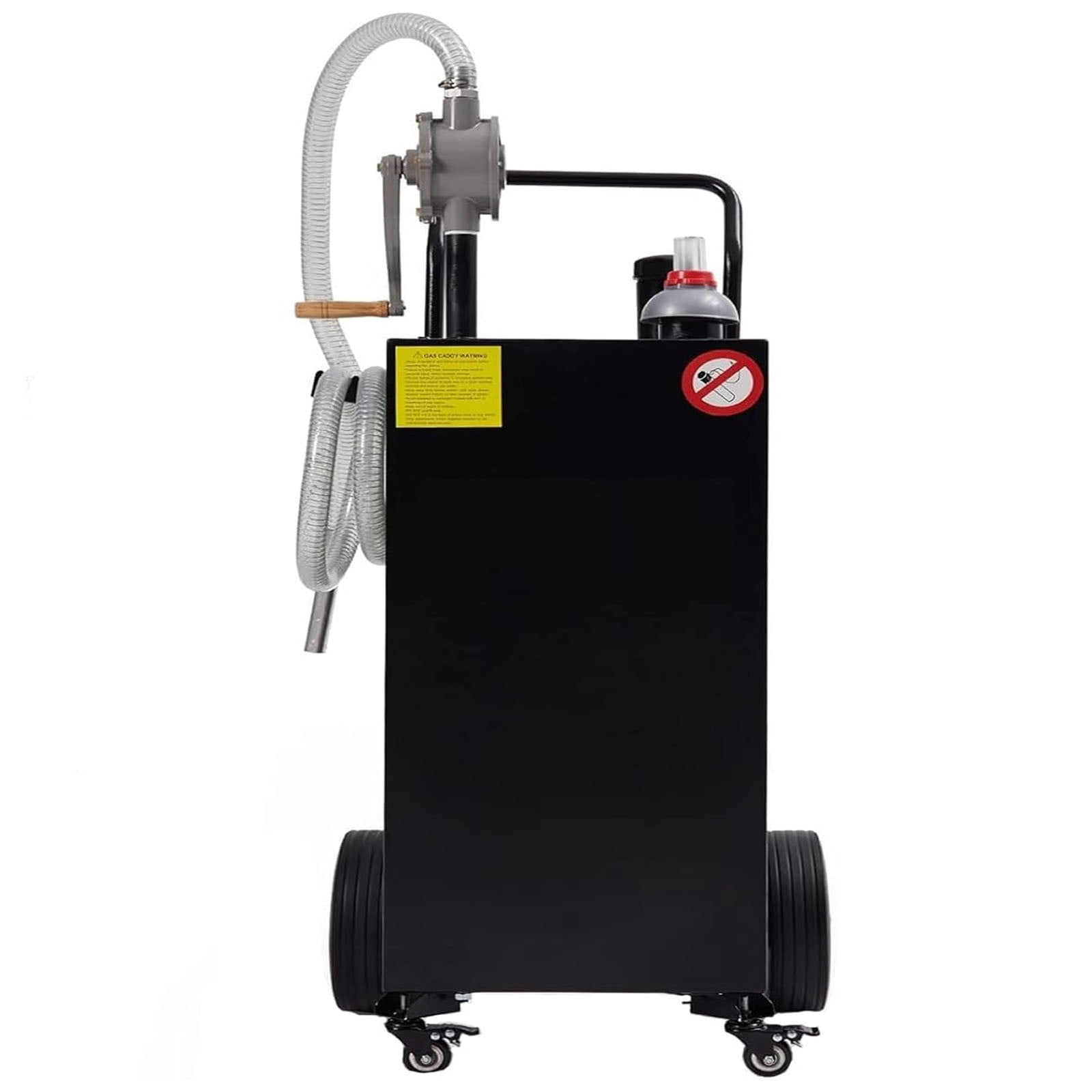 M optimized 30 Gallon Fuel Caddy with 4 Wheels & Manual Transfer Pump ...