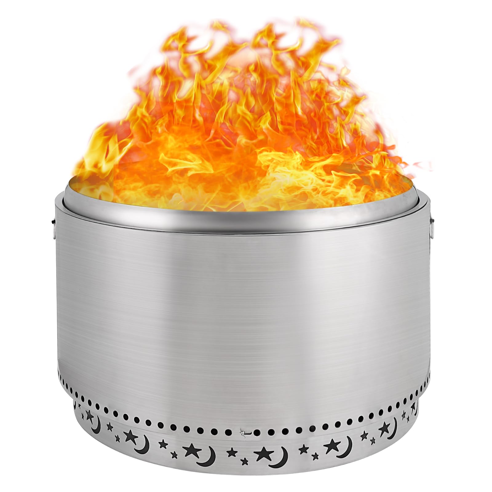 M optimized 32inch Smokeless Fire Pits with Air Switch, Wood Burning ...