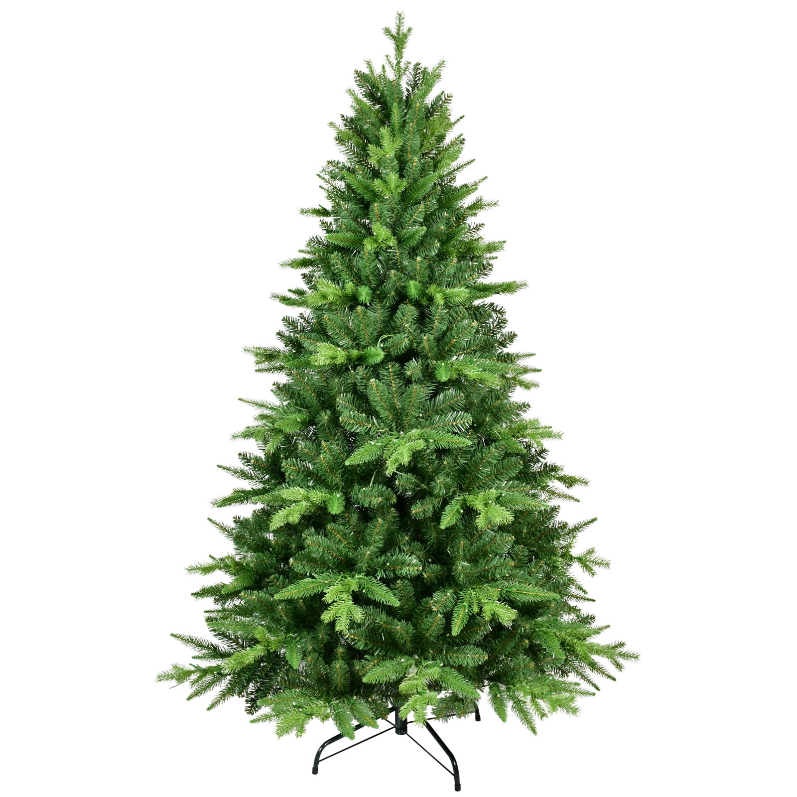 M optimized 5ft/6ft/7ft Artificial Christmas Tree with Lights, Stable ...