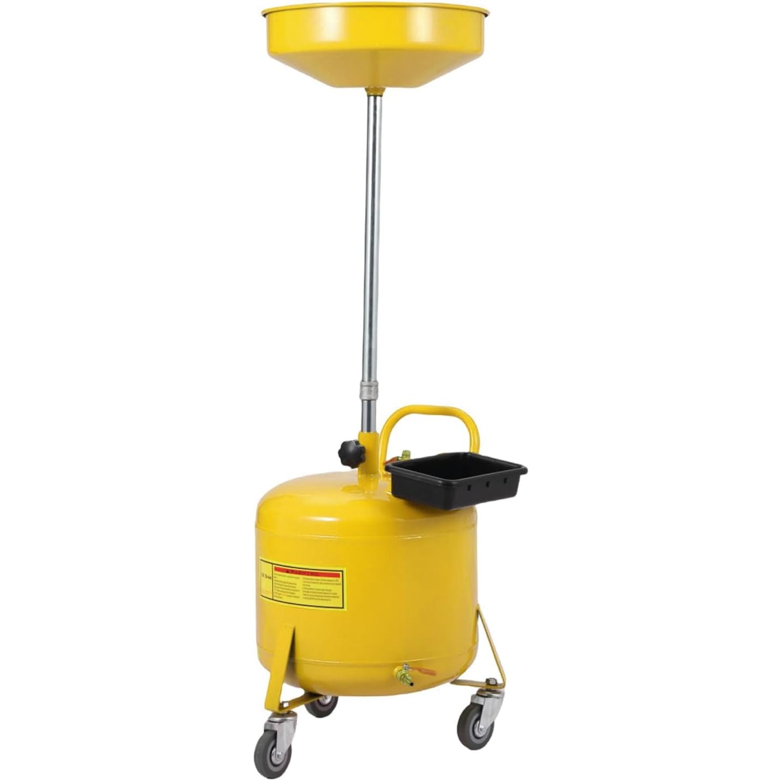 M optimized 8 Gallon Oil Drain Tank, Portable Oil Drain Container with ...