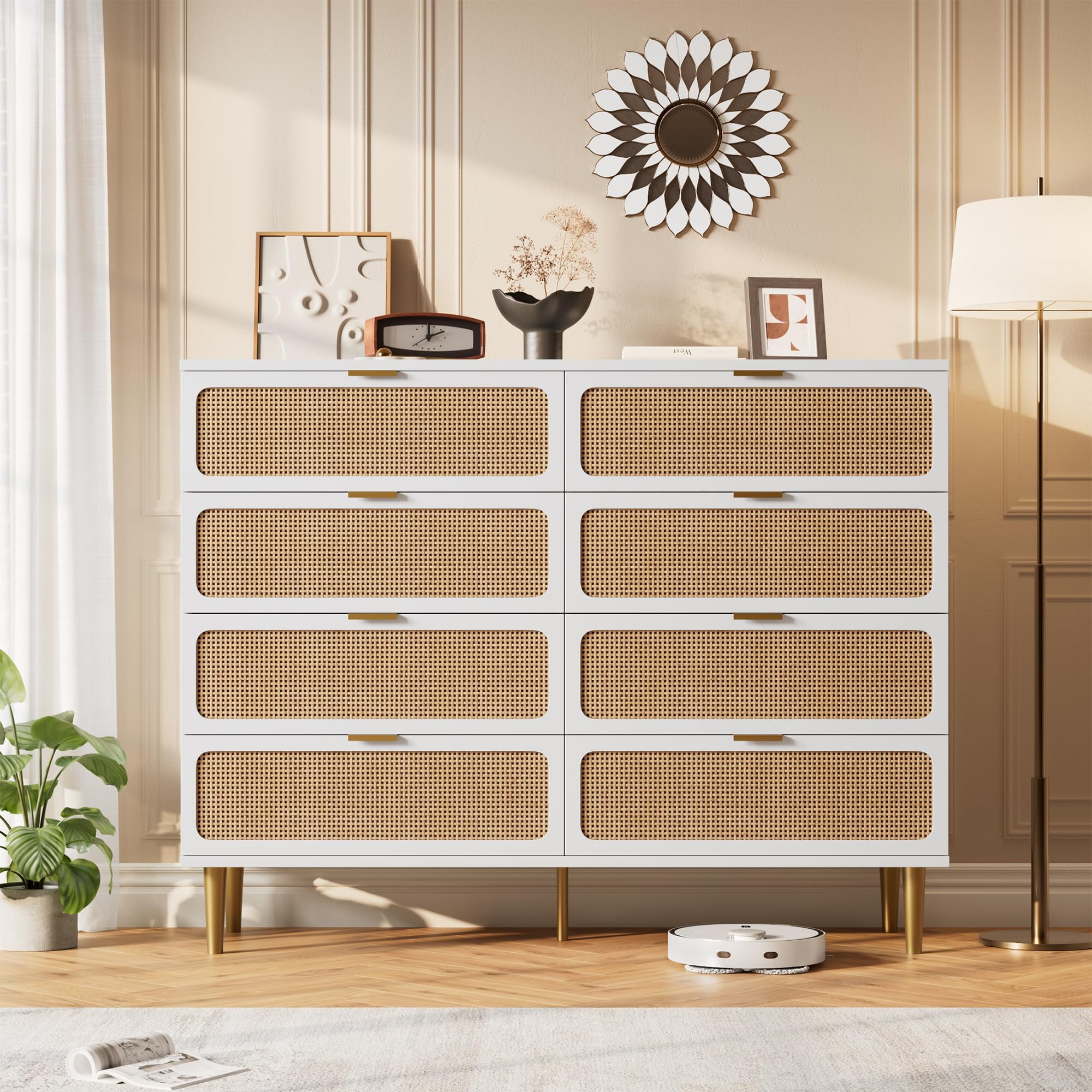 8 Rattan Drawer Dresser - Retail bedroom organization - Walmart ...