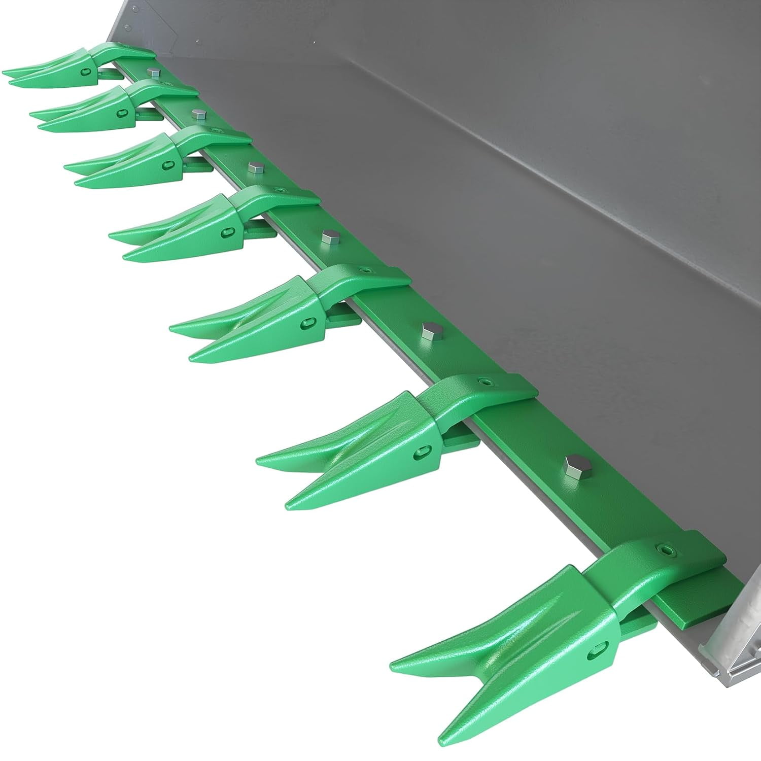 M optimized Bucket Tooth Bar for Sub-Compact Tractor, 53" Heavy Duty ...