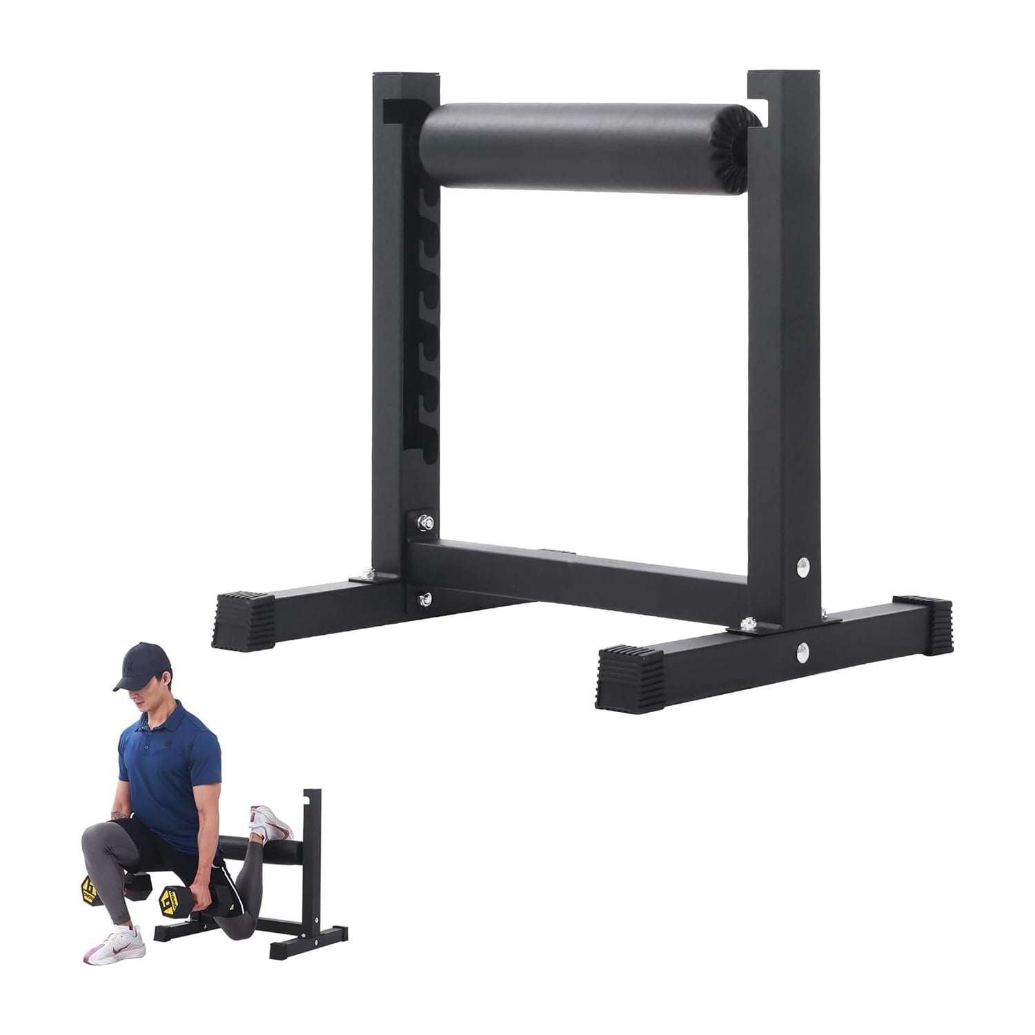 M optimized Bulgarian Split Squat Stand, Single Leg Squat Roller ...