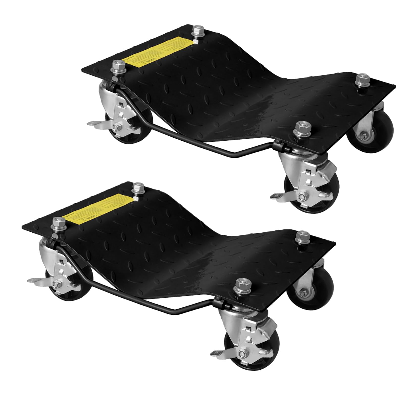 M optimized Car Dolly Set of 2, 4000 LBS Capacity Wheel Dolly, Heavy ...