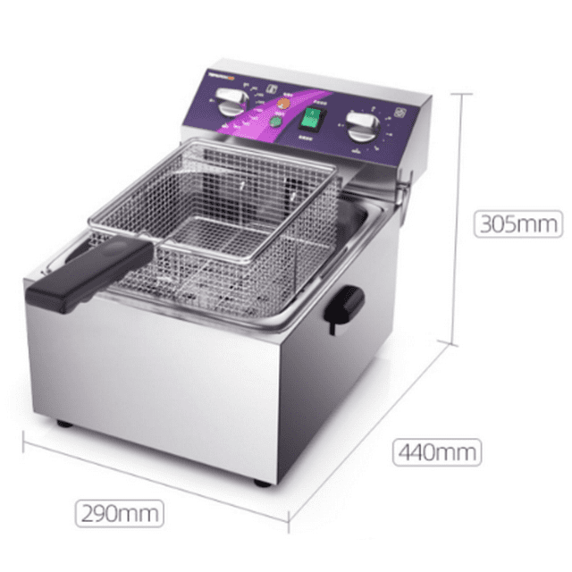 M optimized Commercial Electric Deep Fryer With Basket, Professional ...