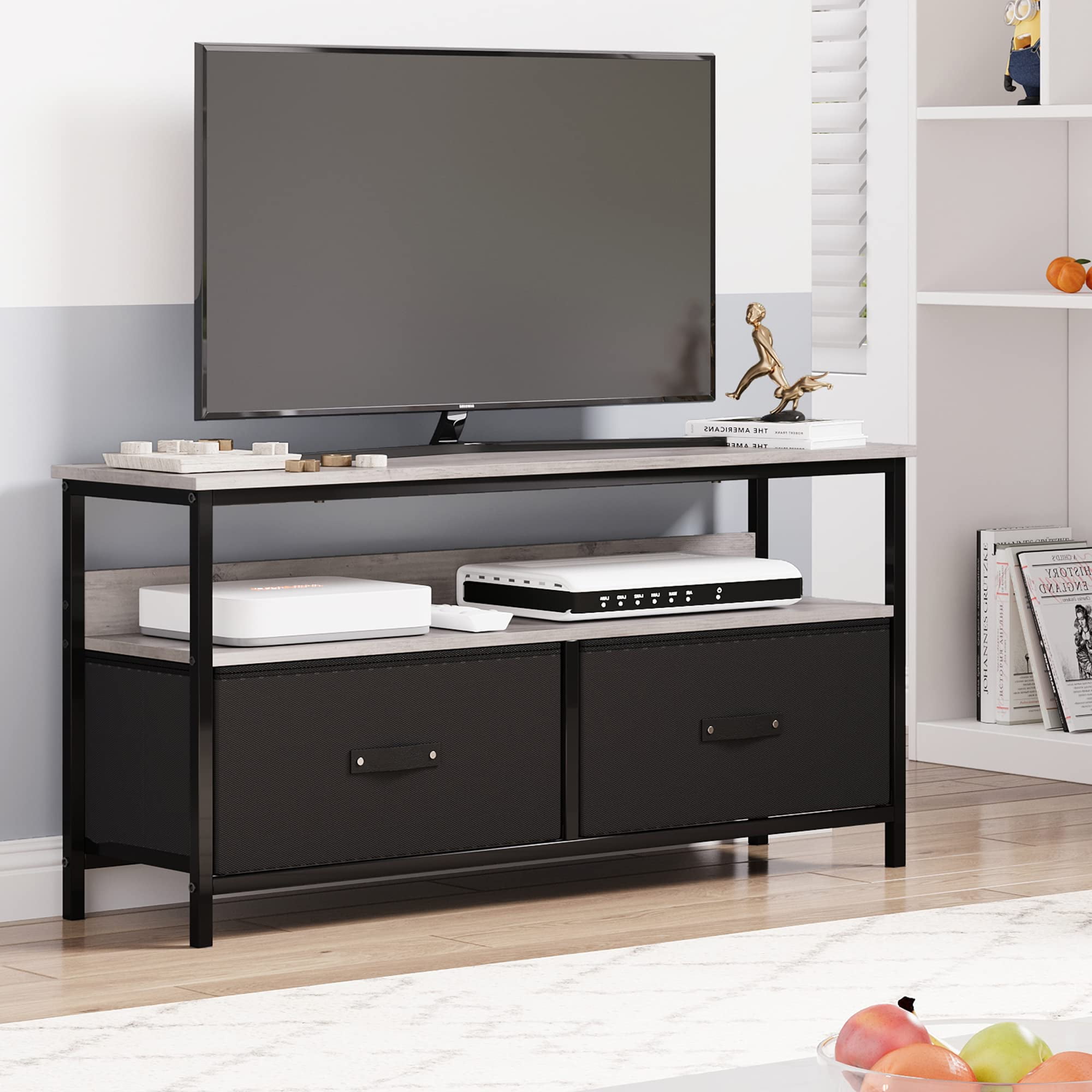 M optimized Dresser TV Stand, Entertainment Center with Storage, Small ...