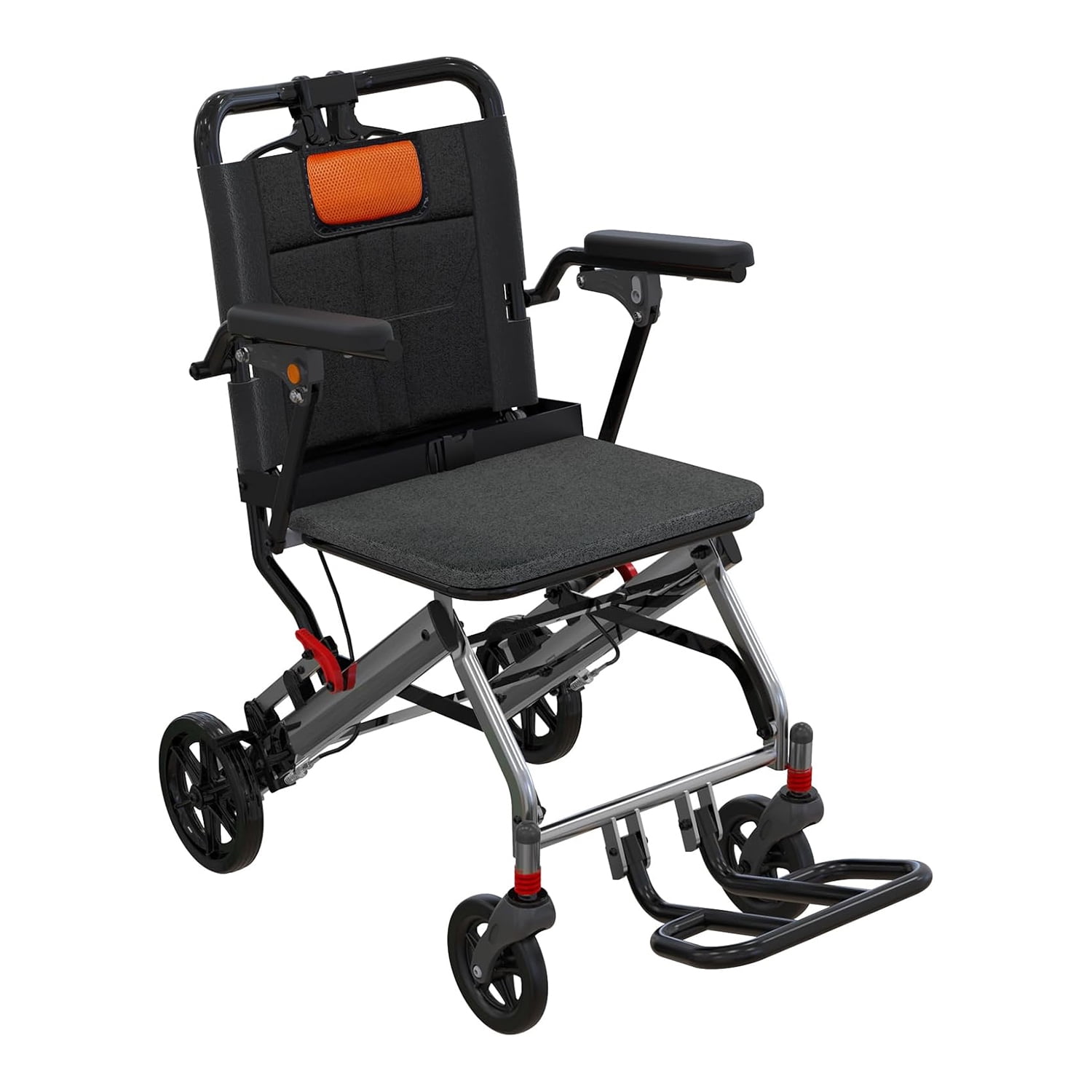 M optimized Elderly Transport Wheelchair Ultra Lightweight Portable ...