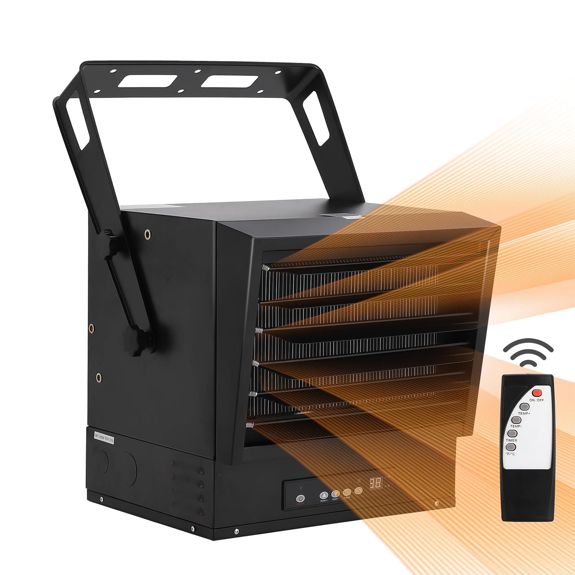 M optimized Electric Garage Heater, Hard-Wired Ceiling Mount Garage ...