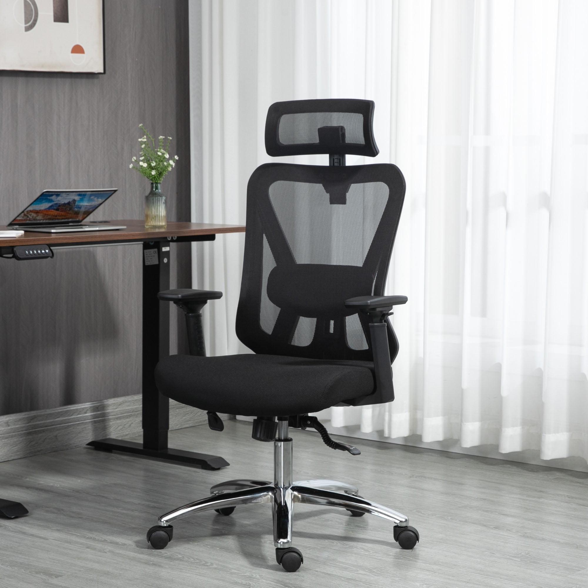 M optimized Ergonomic Office Chair High Back Mesh Computer Chair with ...