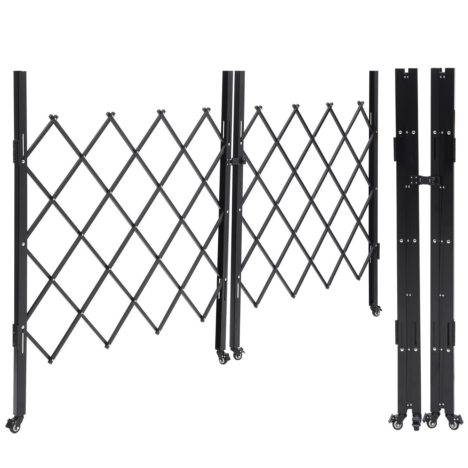 M optimized Folding Security Gate, Folding Door Gate, Steel Accordion ...