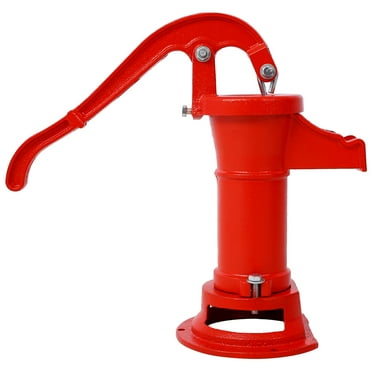 XtremepowerUS Antique Cast-Iron Hand Operated Water Pump for Outdoor ...