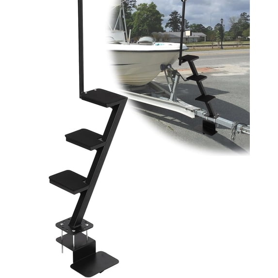 M optimized Heavy-Duty Boat Trailer Steps with Handle, 3-Step 4-Step ...