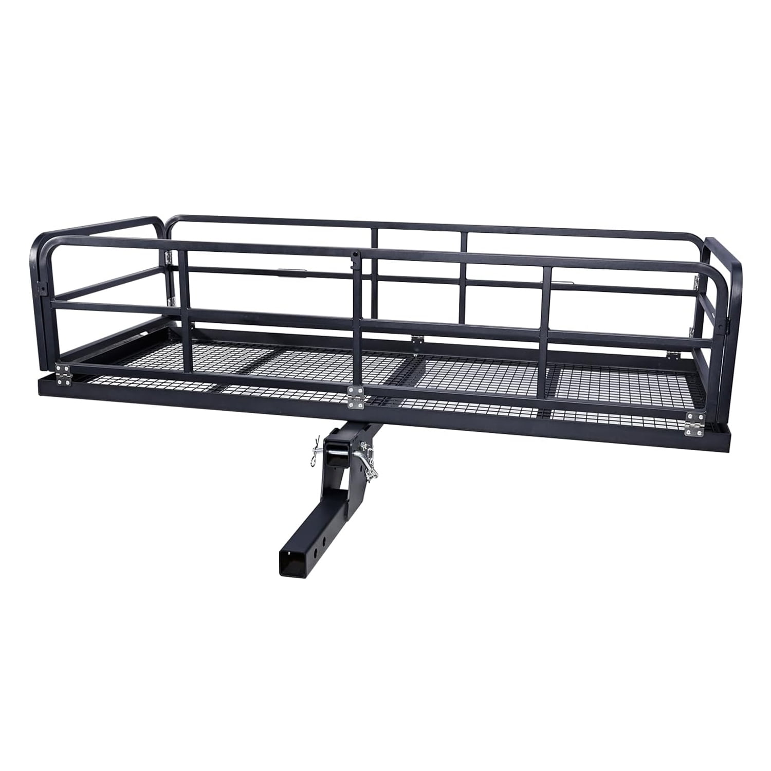 M optimized Hitch-Mounted Cargo Basket - 750LBS Capacity Hitch Mount ...