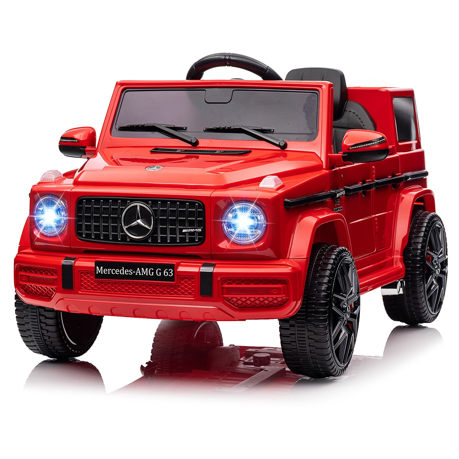 M optimized Kids 12V Ride on Car, Battery Power Car w/Remote Control ...