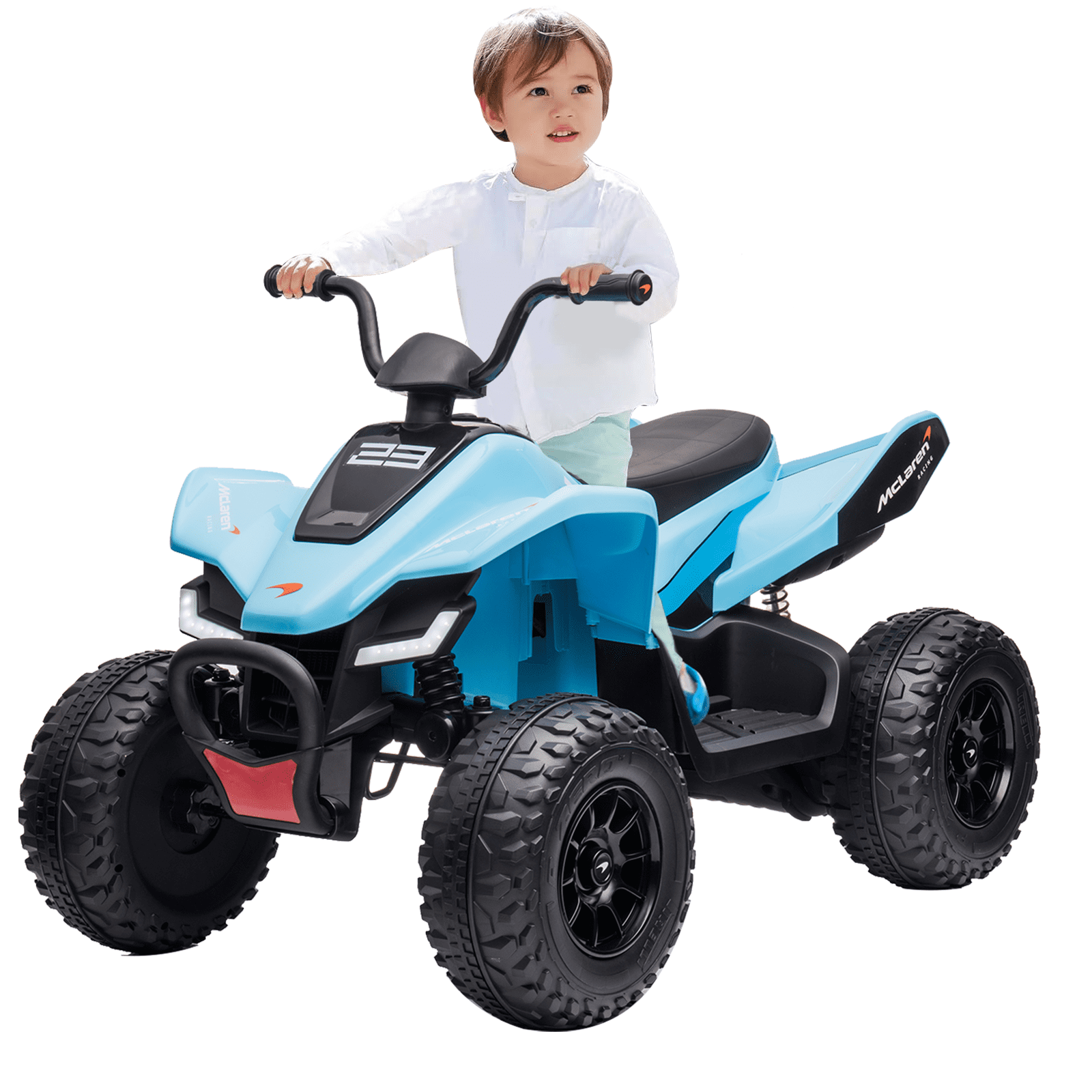 M optimized Kids Ride On Car 24V Battery Powered Electric ATV for 3 ...