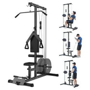 EONFITOmni Home Gym Cable Crossover Machine, 33 Height Settings, Lat ...
